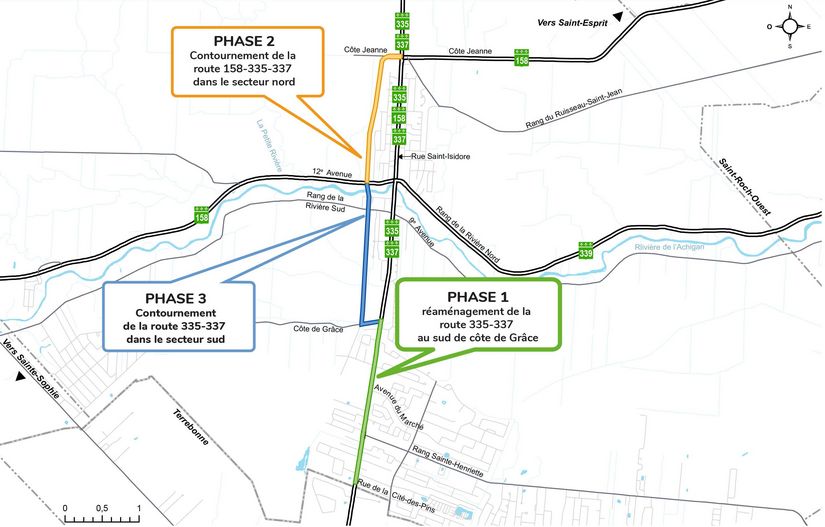 Contournement de Saint-Lin–Laurentides et réaménagement de la route 335 ...