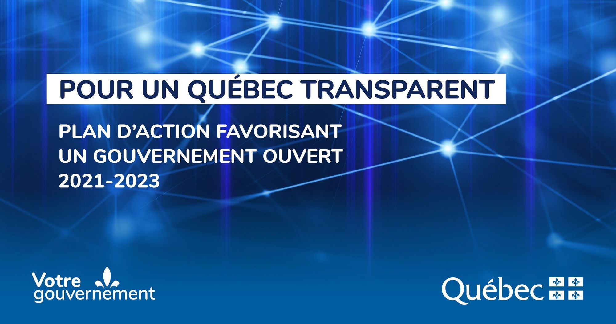 Plan d’action favorisant un gouvernement ouvert 2021-2023 ...