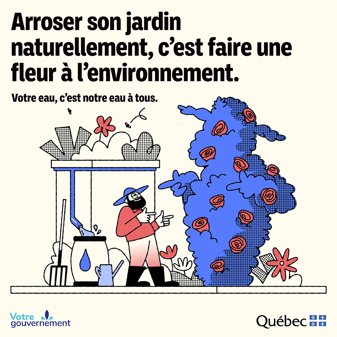 Outils de sensibilisation et de mobilisation à l'économie d'eau potable | Gouvernement du Québec