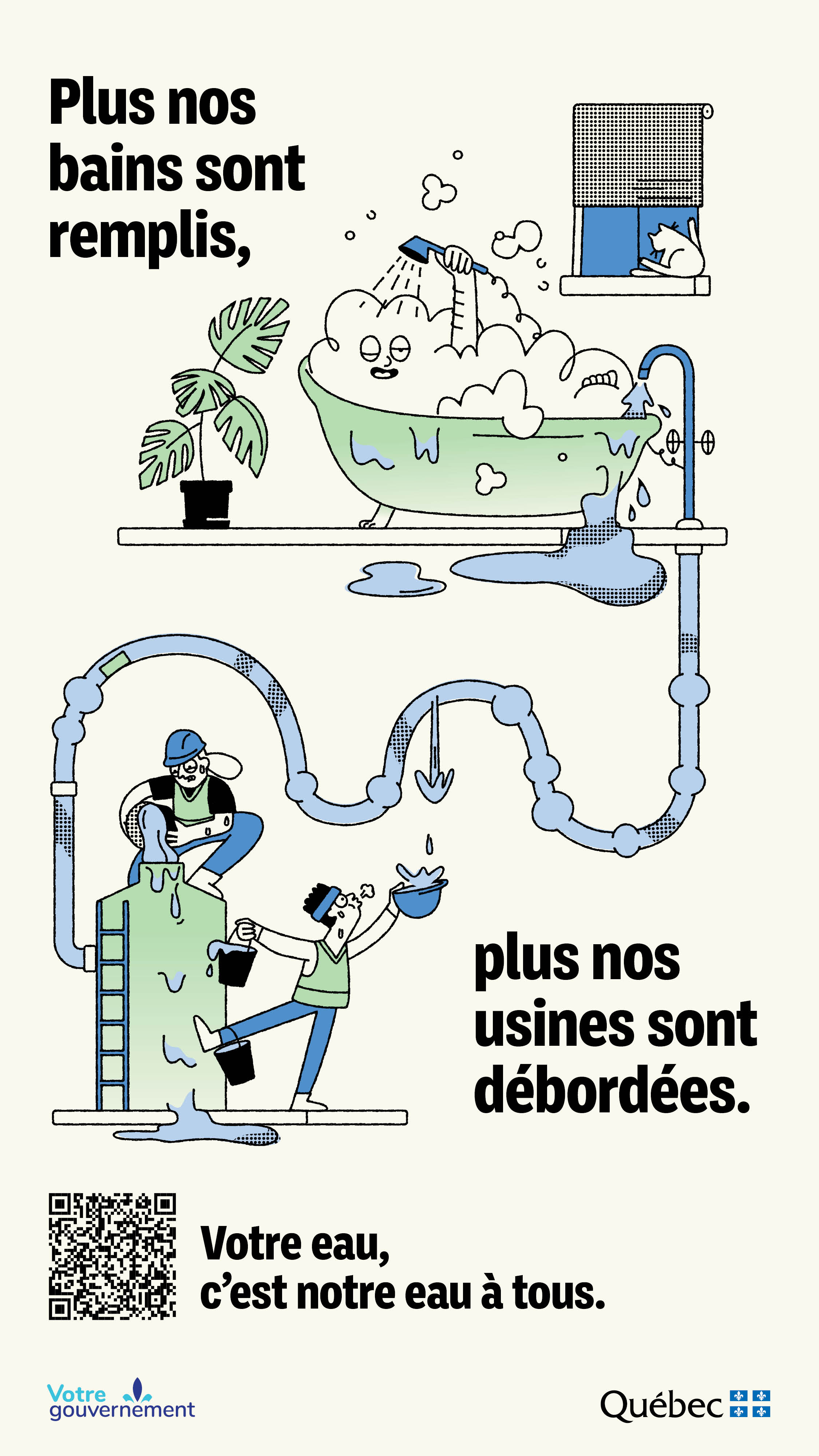 Outils de sensibilisation et de mobilisation à l'économie d'eau potable | Gouvernement du Québec