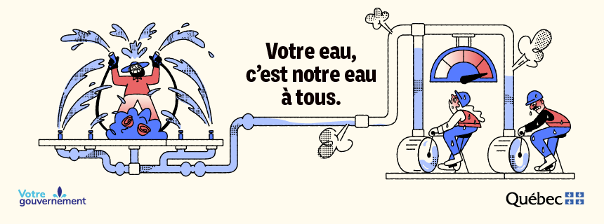 Outils de sensibilisation et de mobilisation à l'économie d'eau potable | Gouvernement du Québec