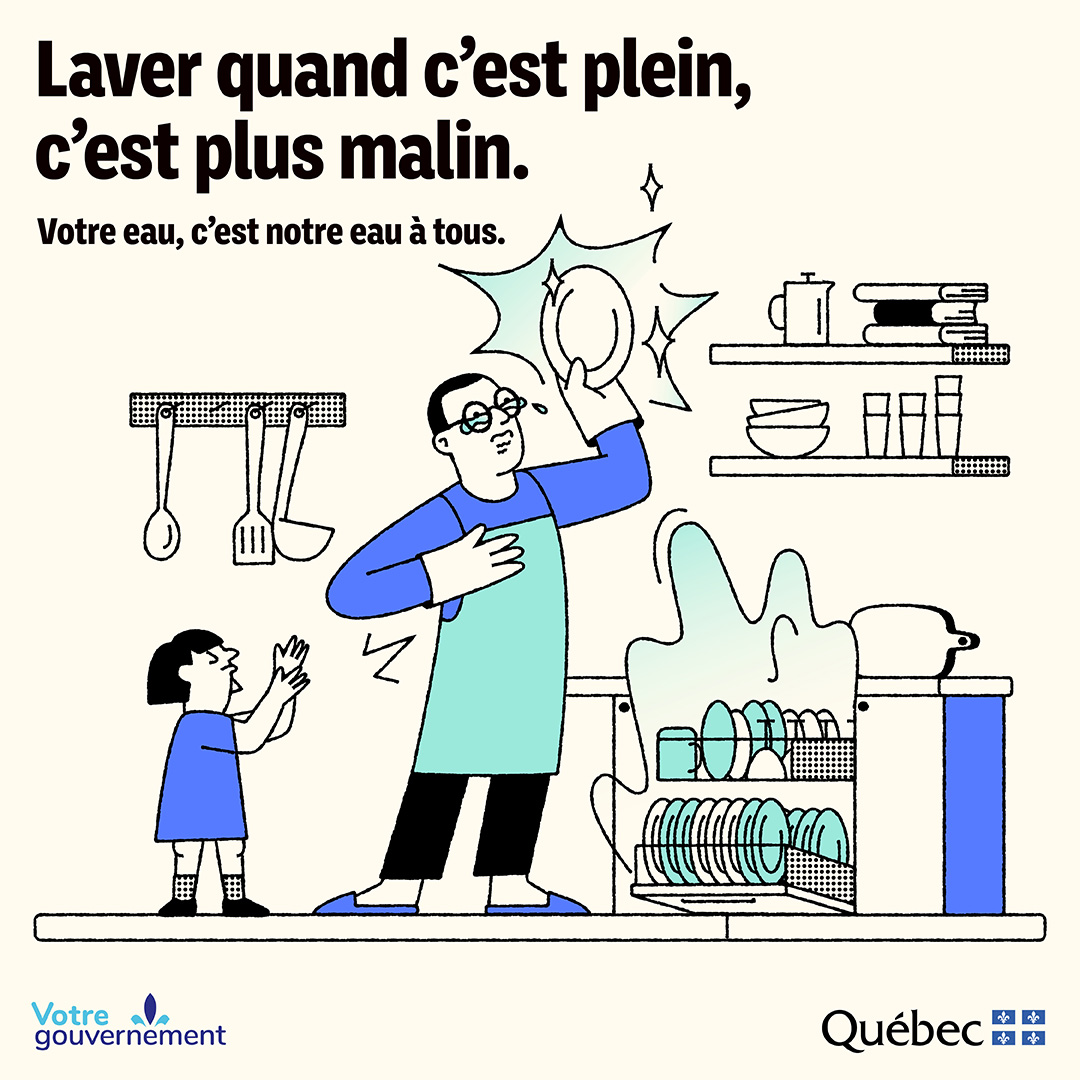 Outils de sensibilisation et de mobilisation à l'économie d'eau potable | Gouvernement du Québec