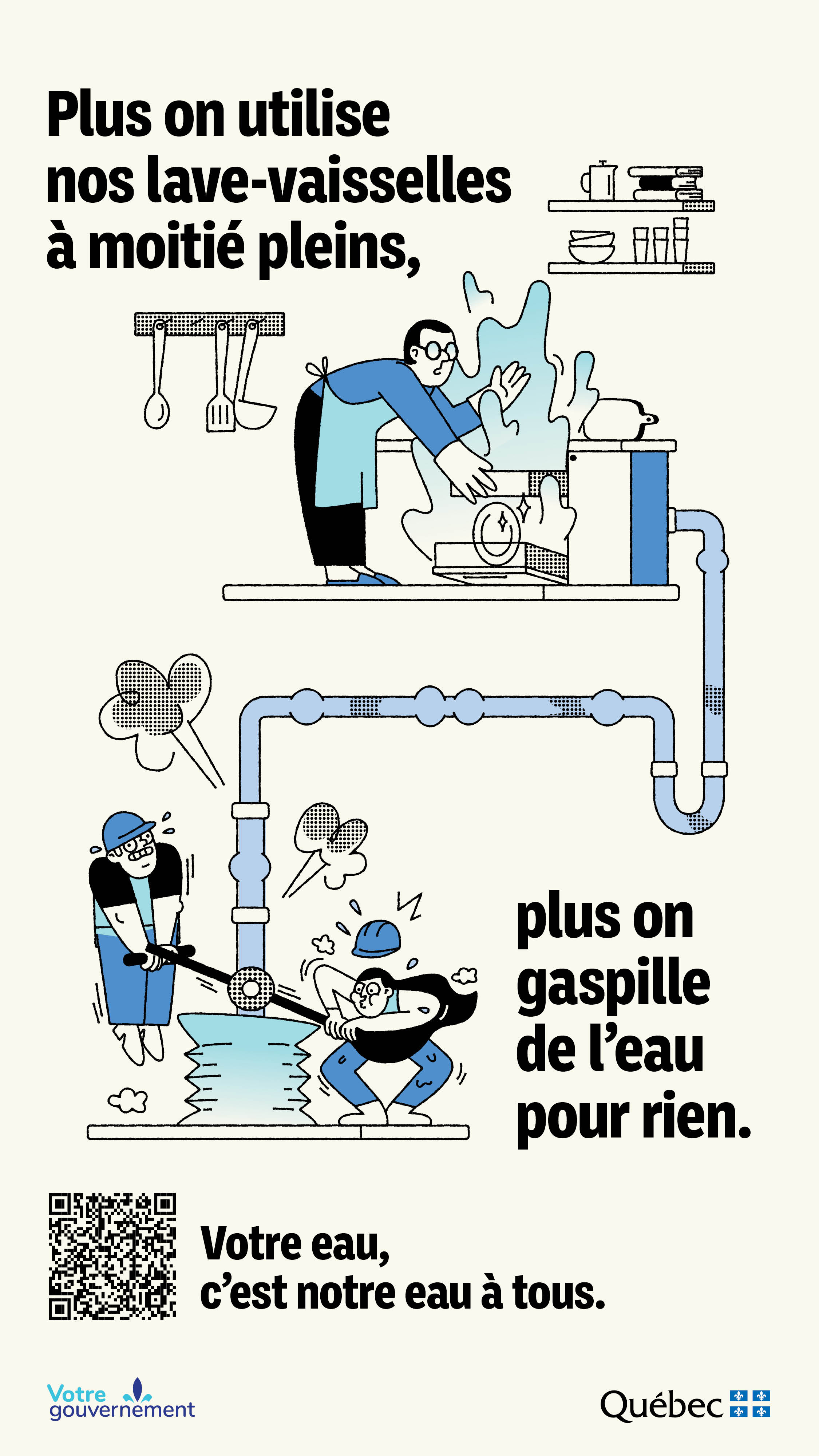 Outils de sensibilisation et de mobilisation à l'économie d'eau potable | Gouvernement du Québec
