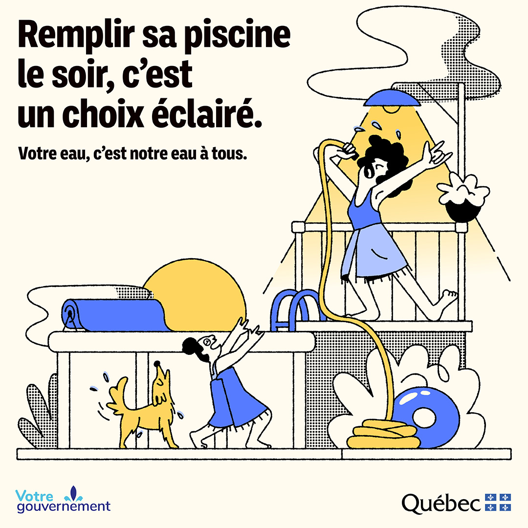 Outils de sensibilisation et de mobilisation à l'économie d'eau potable | Gouvernement du Québec