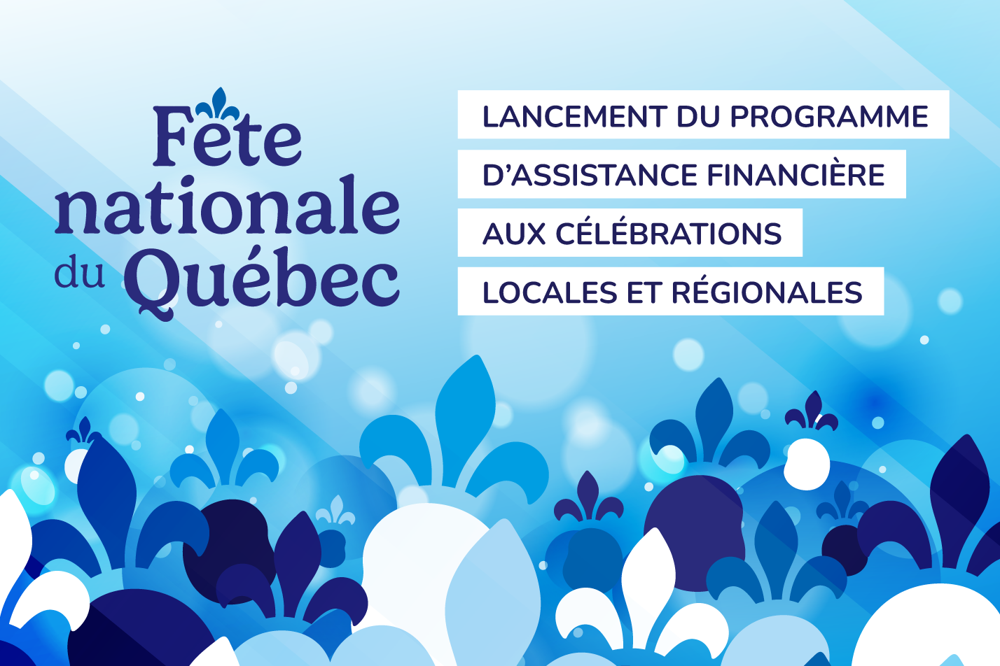 Lancement de l’appel de projets pour les célébrations locales de la ...