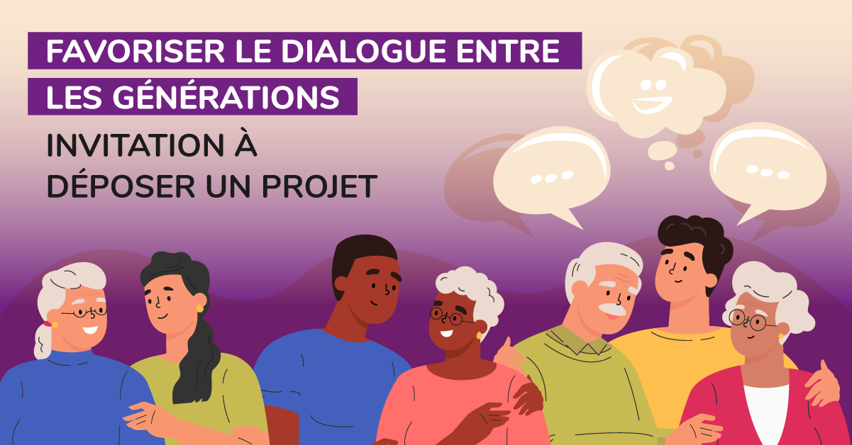 Programme Échanges entre générations | Gouvernement du Québec