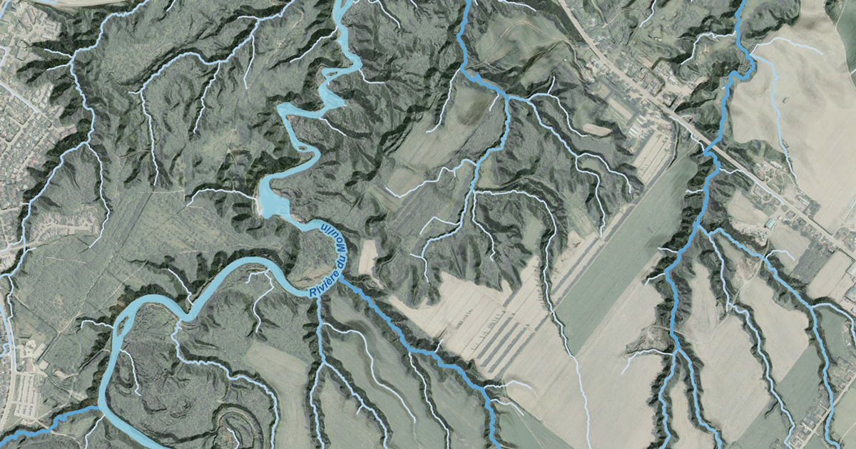 L’hydrographie du Québec à haute résolution : de nouveaux secteurs ...