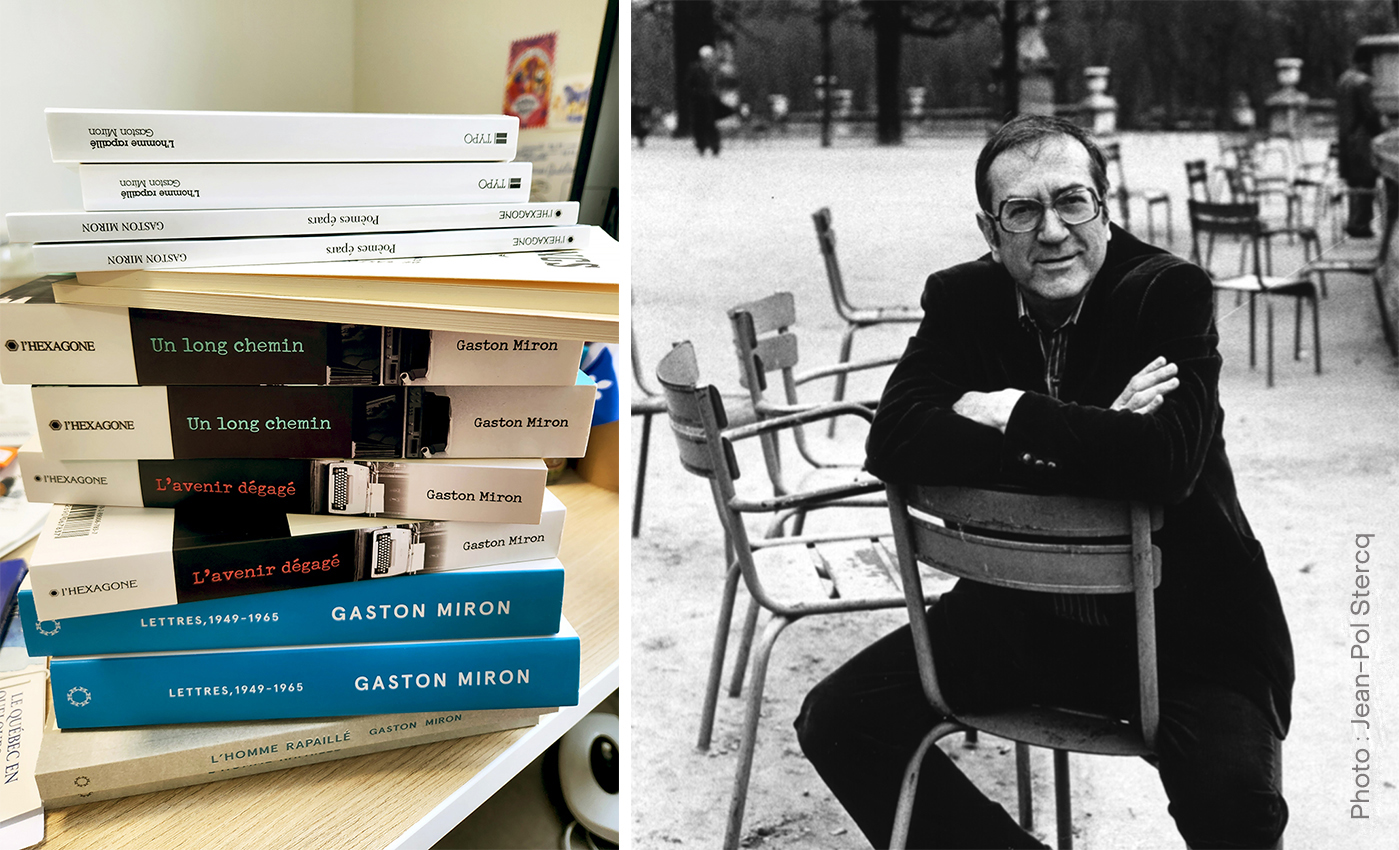 Gaston Miron est au programme de l’agrégation de lettres modernes ...