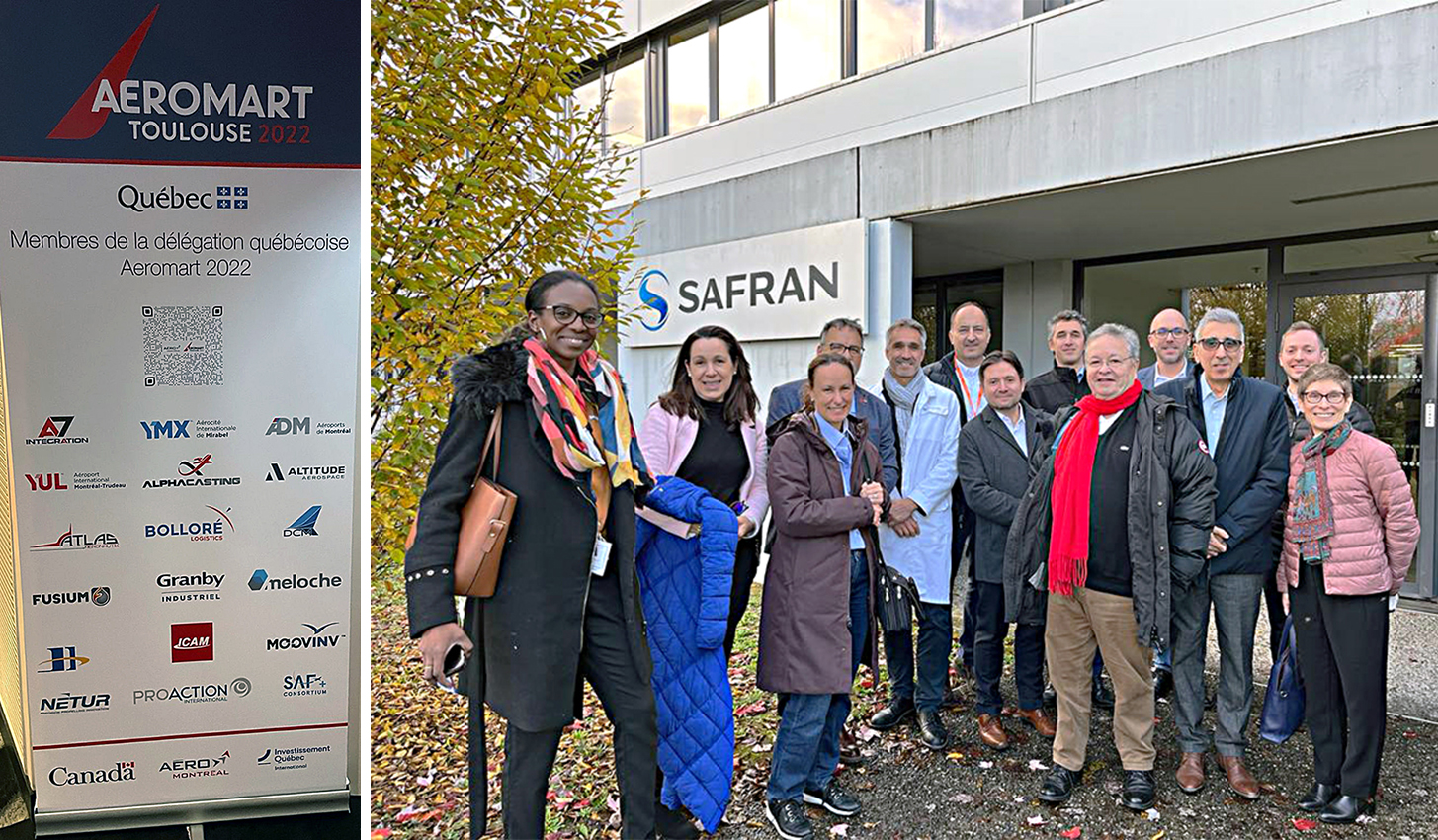 L’aérospatial québécois présent à Aeromart Gouvernement du Québec