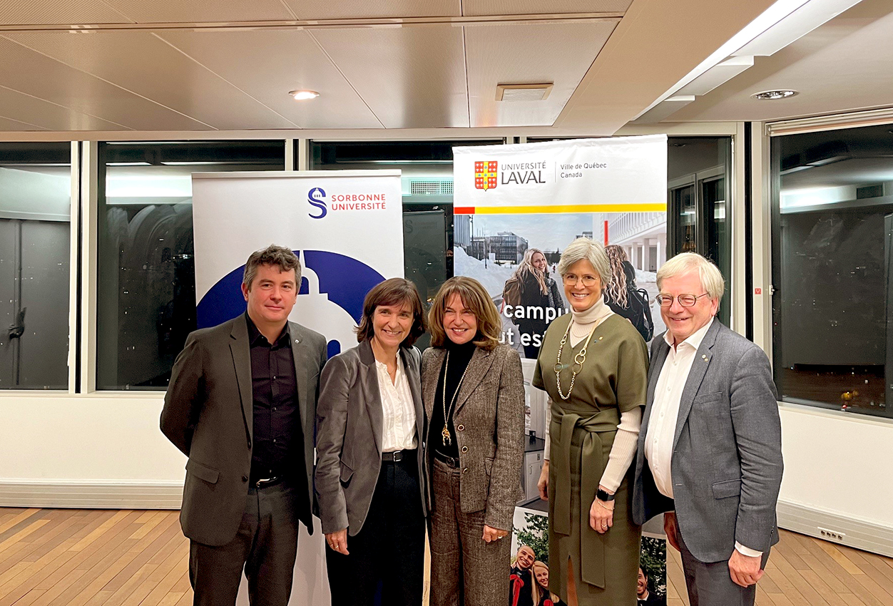 Une délégation de l’Université Laval en mission à Paris Gouvernement du ...