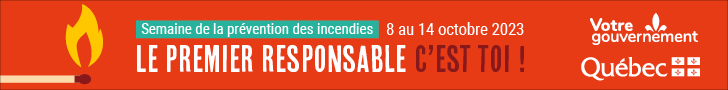 Matériel de promotion de la Semaine de la prévention des incendies ...