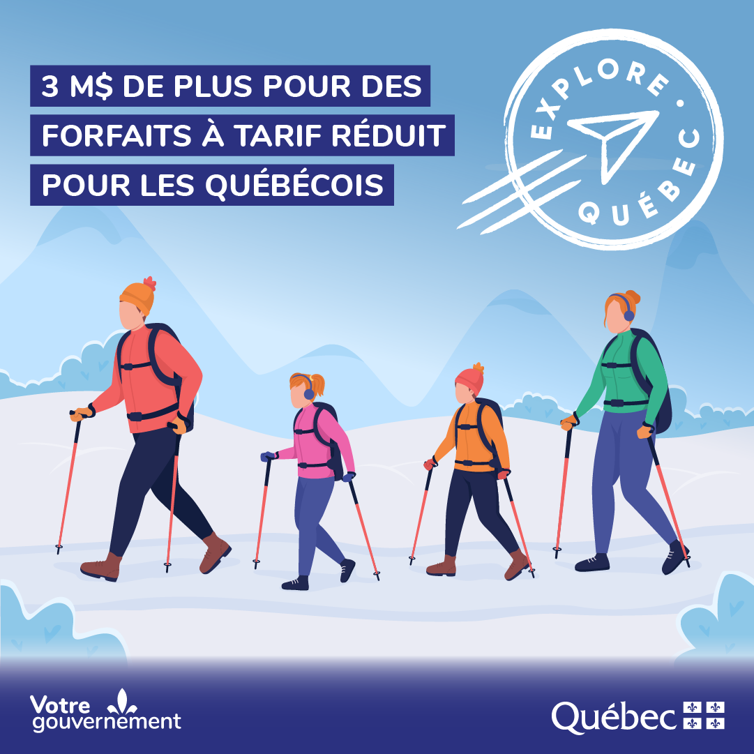 Explore Québec sur la route : bonification de 3 millions de dollars ...