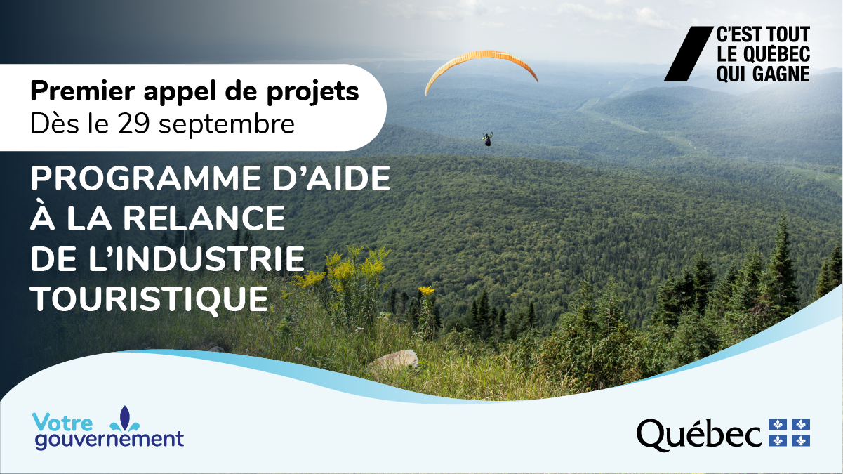 Lancement du premier appel de projets du PARIT Gouvernement du Québec