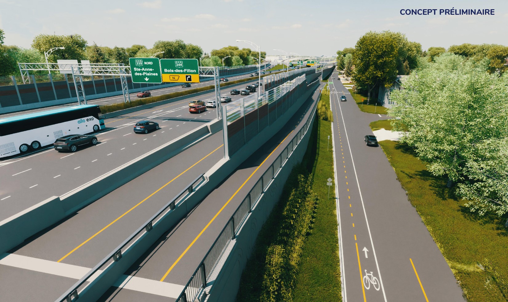 Prolongement de l’autoroute 19 entre Laval et Bois-des-Filion ...