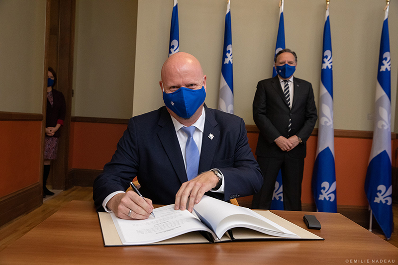 Ian Lafrenière devient ministre responsable des Affaires autochtones ...