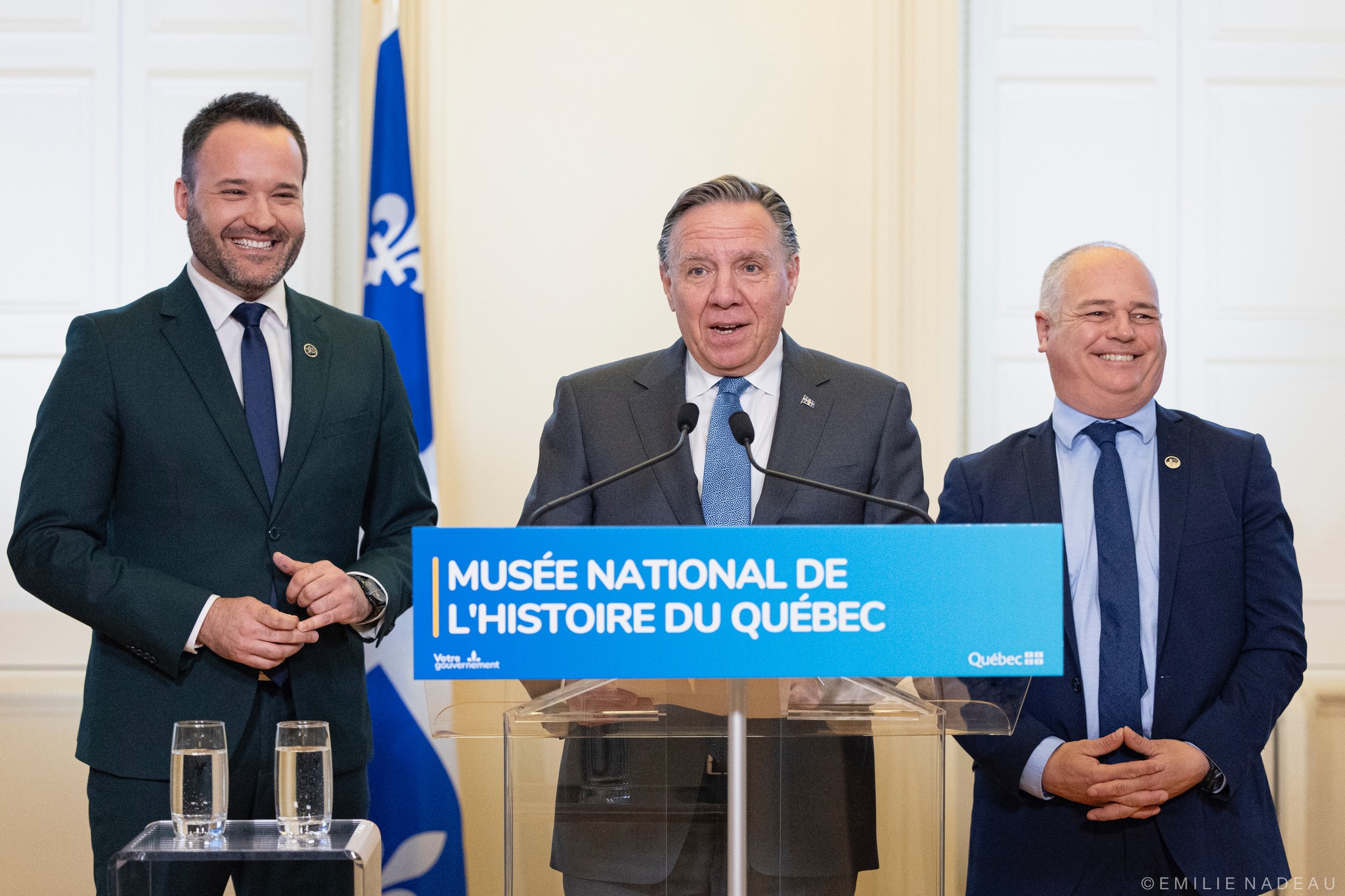 Faire connaître et briller notre culture - François Legault est fier d ...