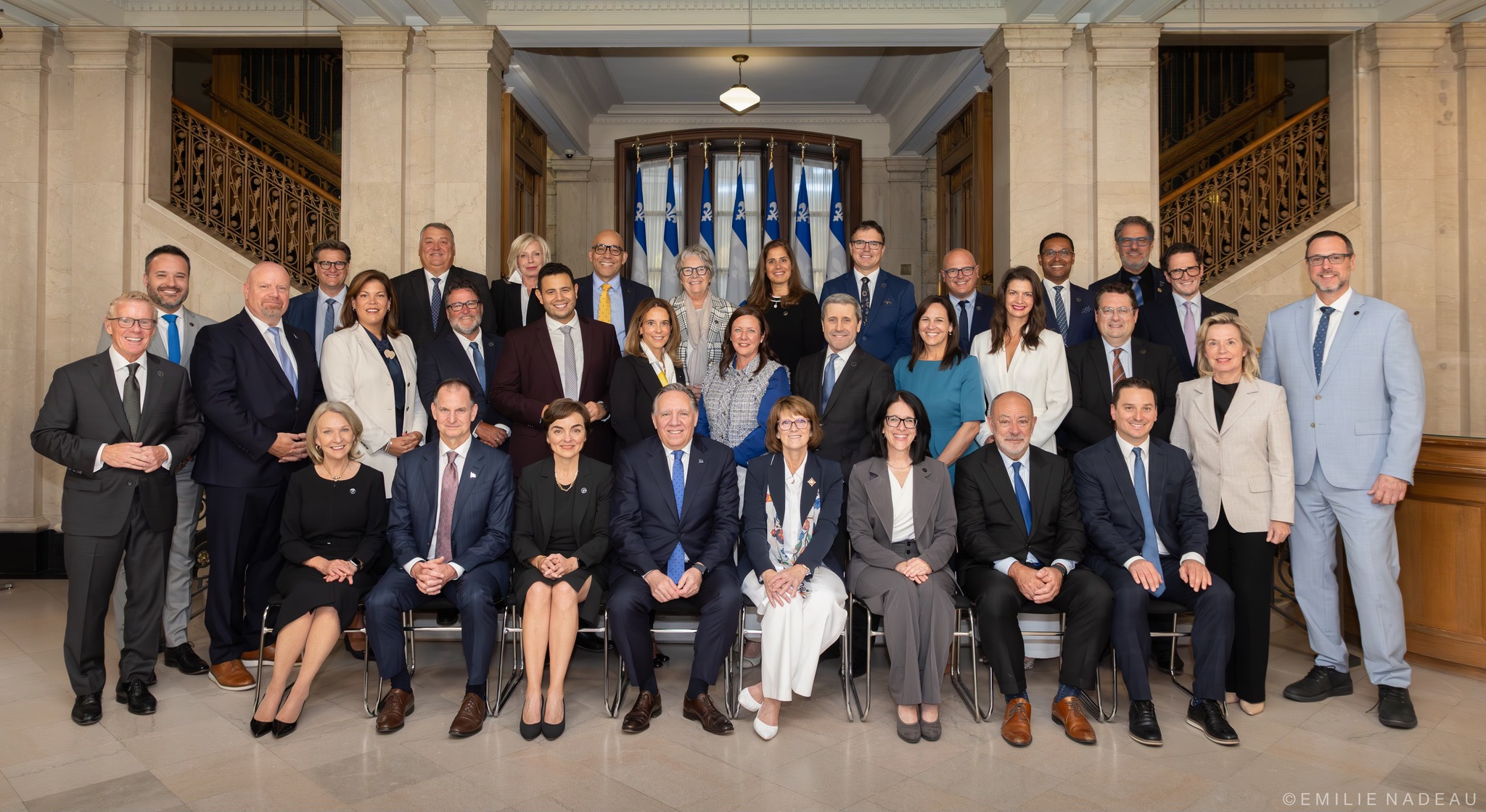 Le premier ministre du Québec dévoile la composition de son nouveau ...