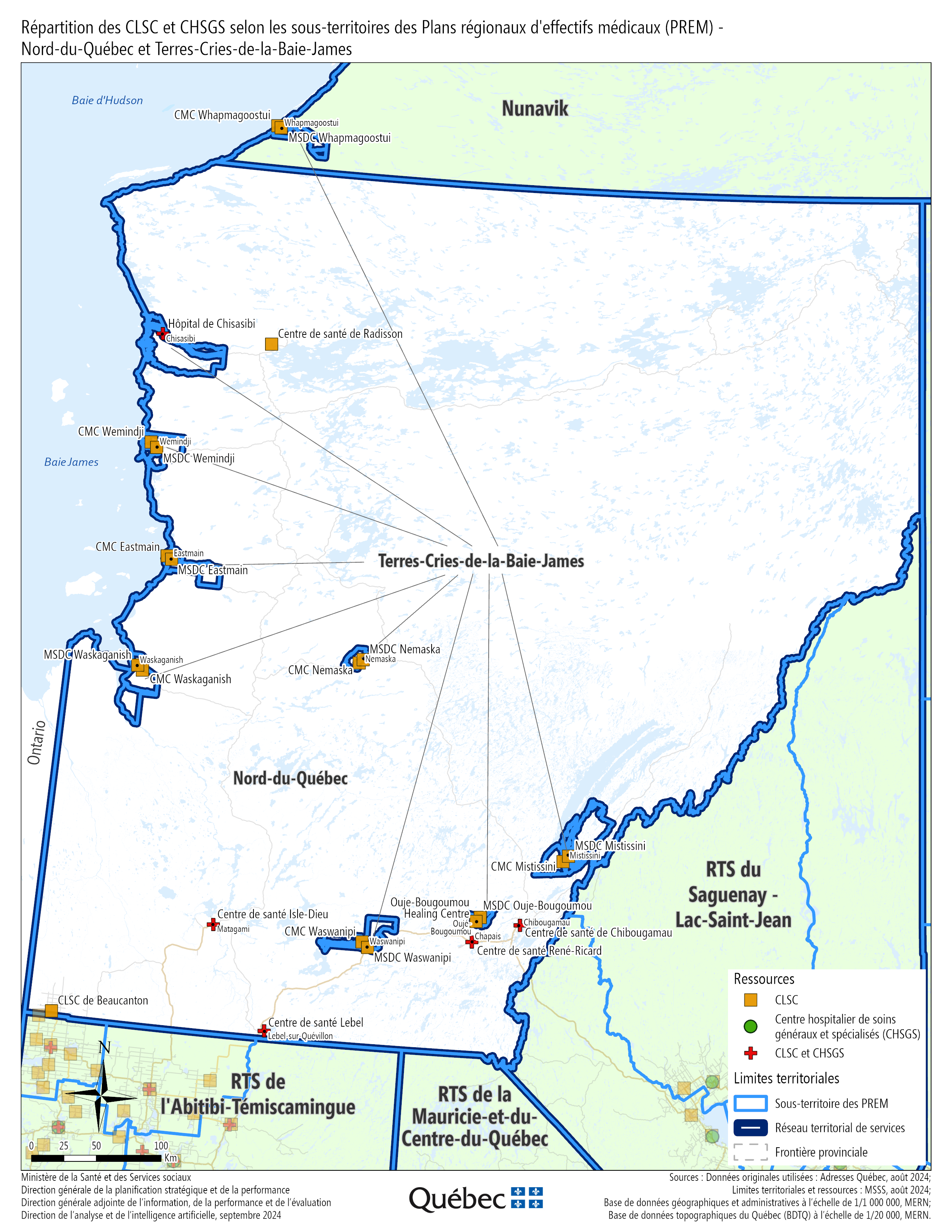 PREM - Terres-Cries-de-la-Baie-James | Gouvernement du Québec